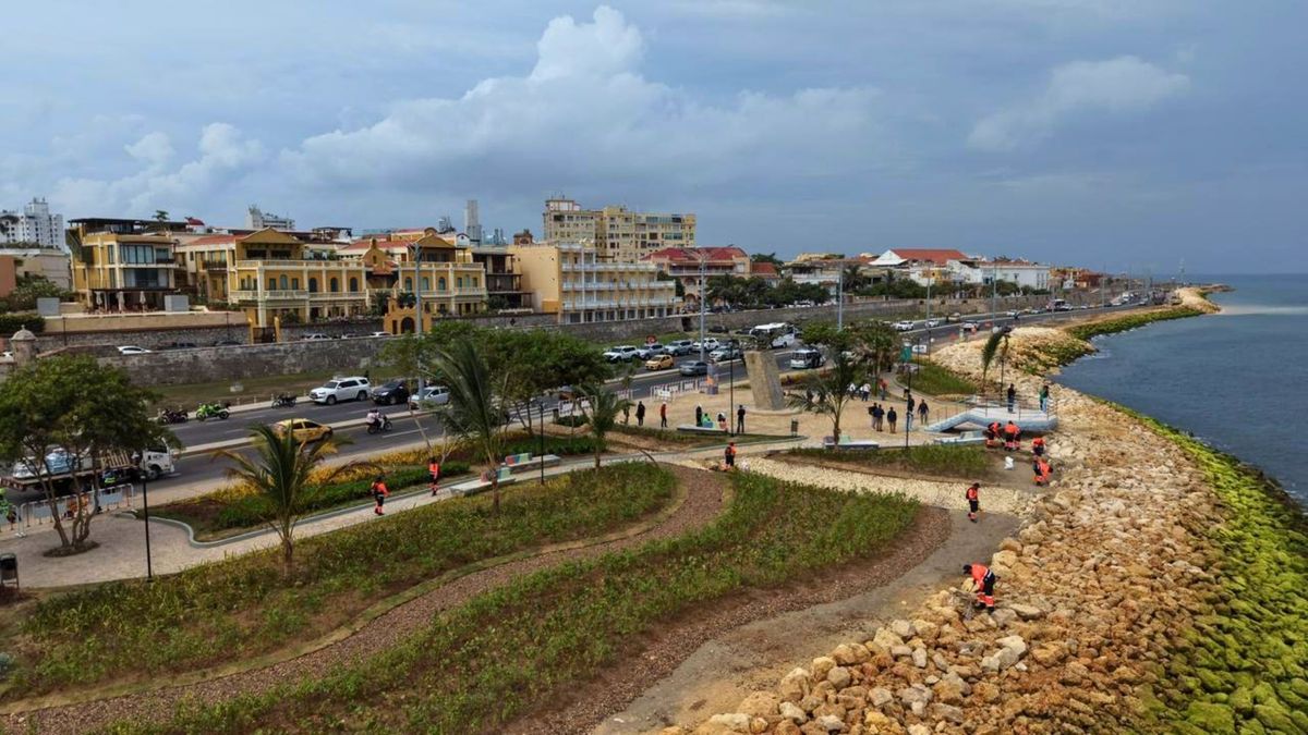 Cartagena estrena cipote mirador frente al mar; aliste pinta para las fotos
