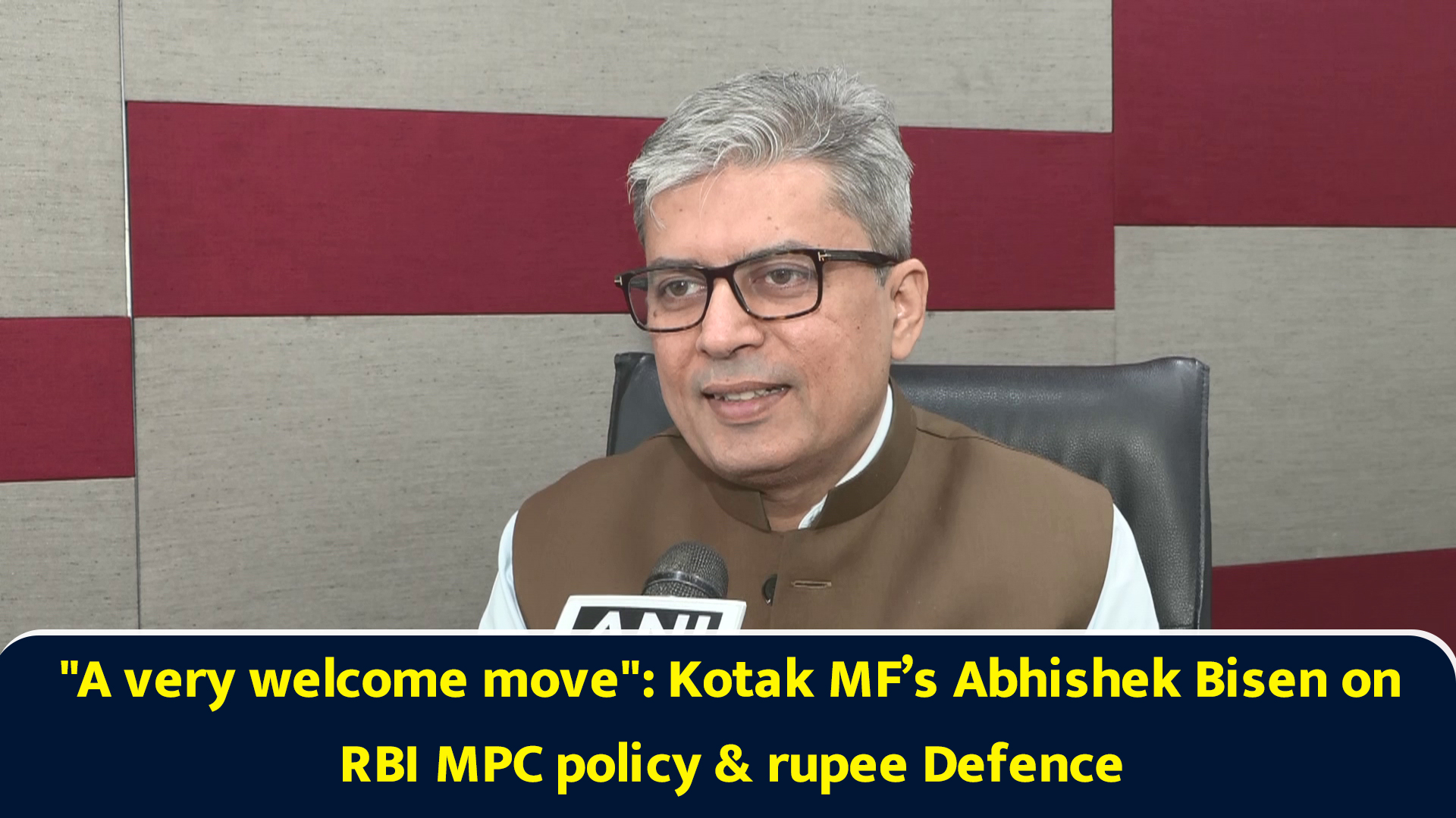 "A very welcome move": Kotak MF’s Abhishek Bisen on RBI MPC policy ...