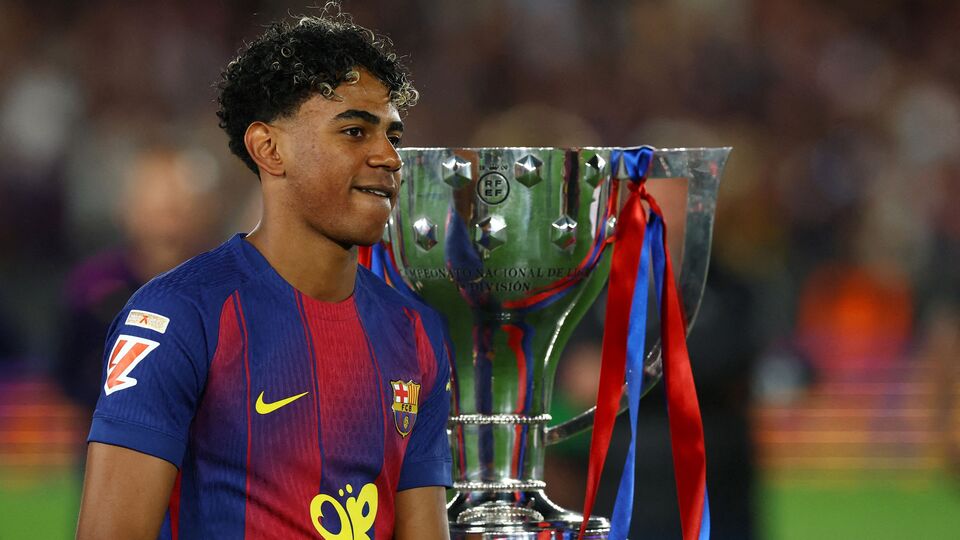 Lamine Yamal wins LaLiga player of the season 2026 after Barcelona ...