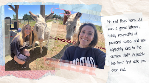 Hanging out with animals is proven to brighten your mood, so we tried it
