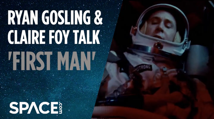 Ryan Gosling and Claire Foy discuss their roles in First Man as Neil ...