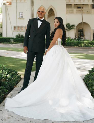 NFL quarterback Joshua Dobbs marries Jocelyn Lara in romantic wedding ...