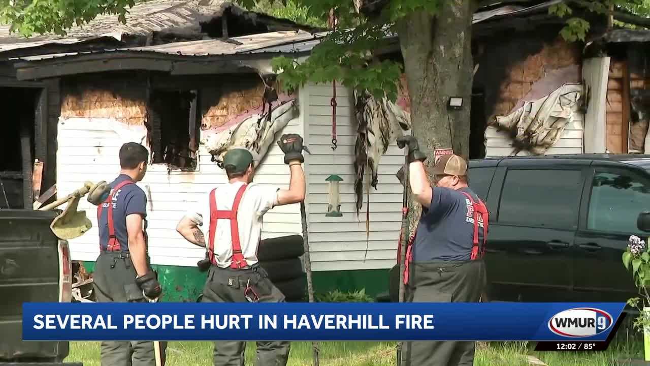 5 people injured in fire in Haverhill, officials say