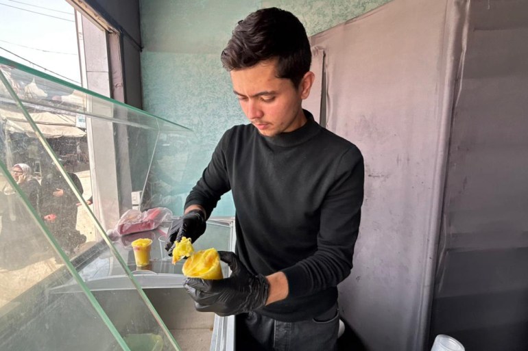 An ice cream parlour survives Gaza’s genocide and gives seven students hope