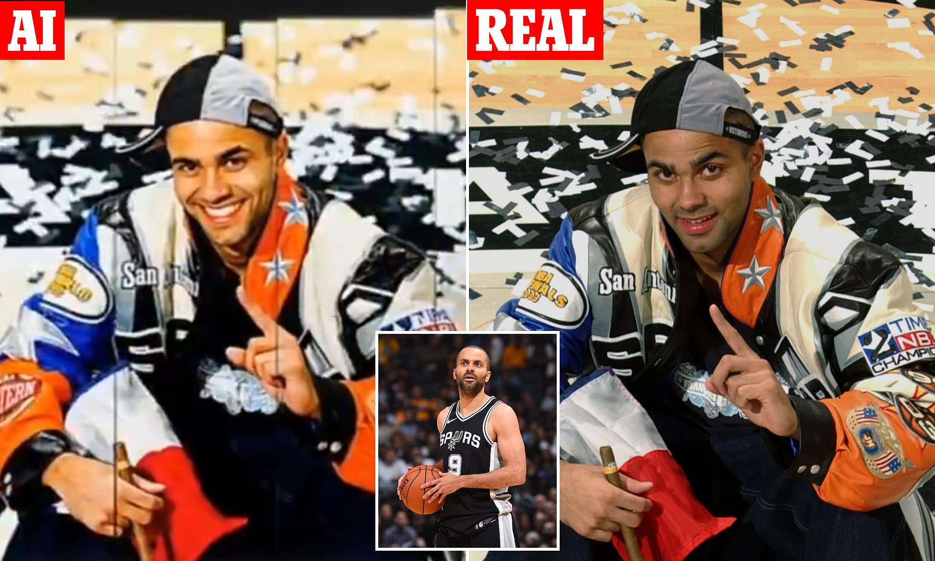 ESPN slammed by fans after they used AI image of Spurs legend during ...