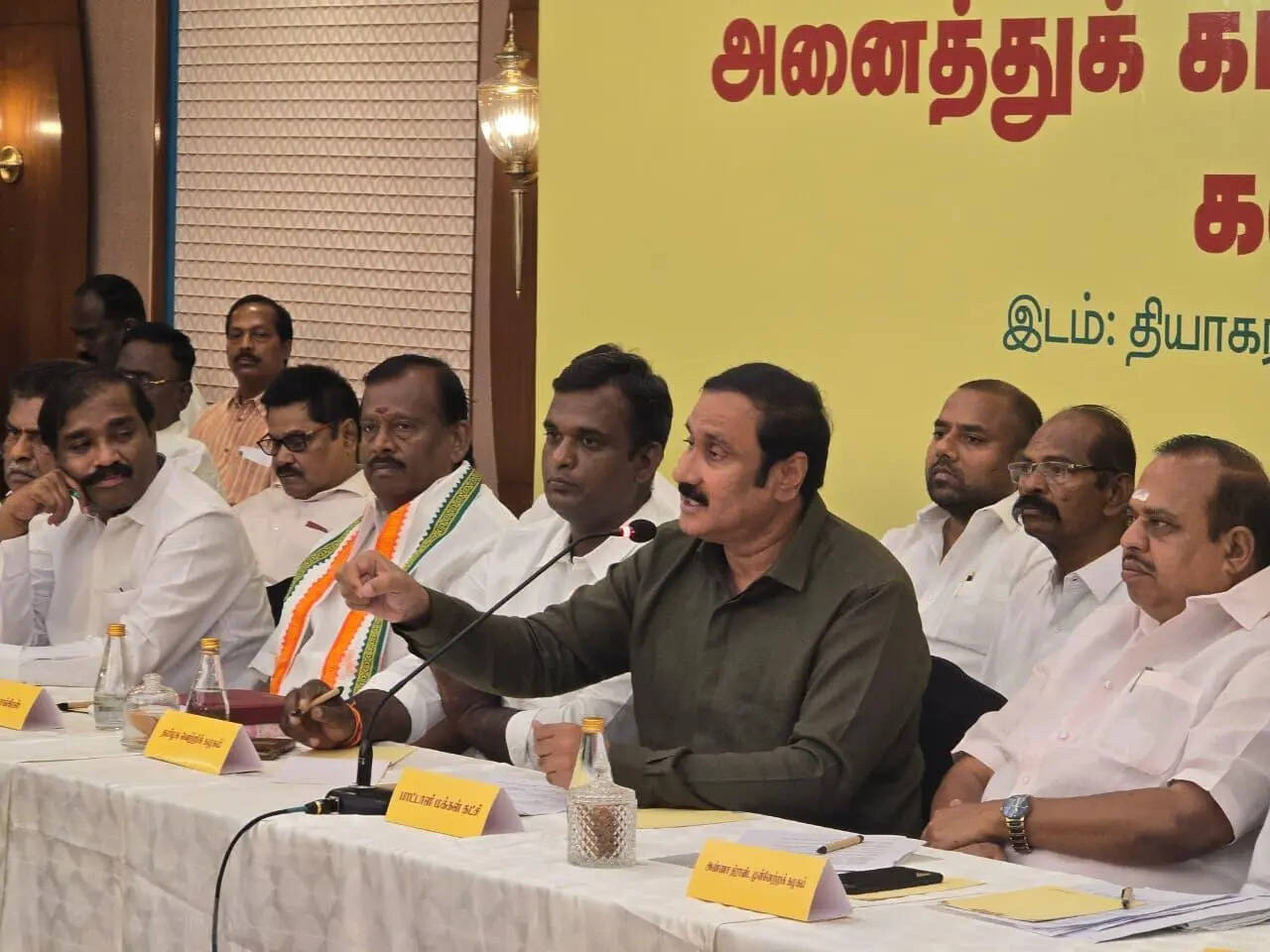 PMK holds multi-party meeting demanding caste survey