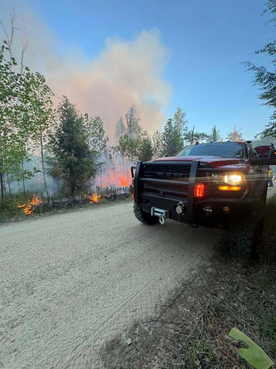 Crawford Erie County Wildland Crew aiding 38-acre Allgheny National ...