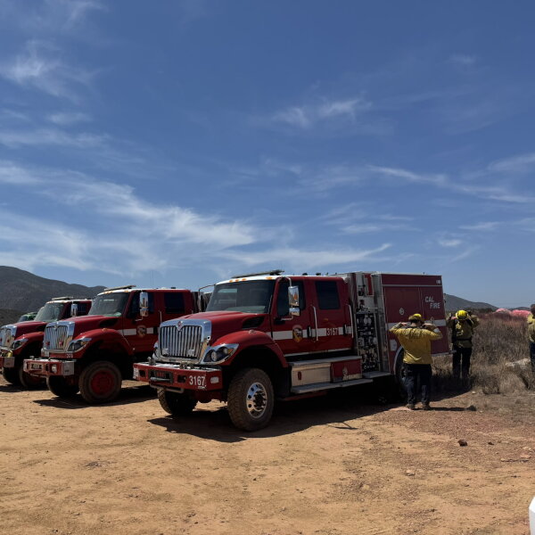 Border 6 fire near Tecate Peak reaches 85% containment, acreage revised