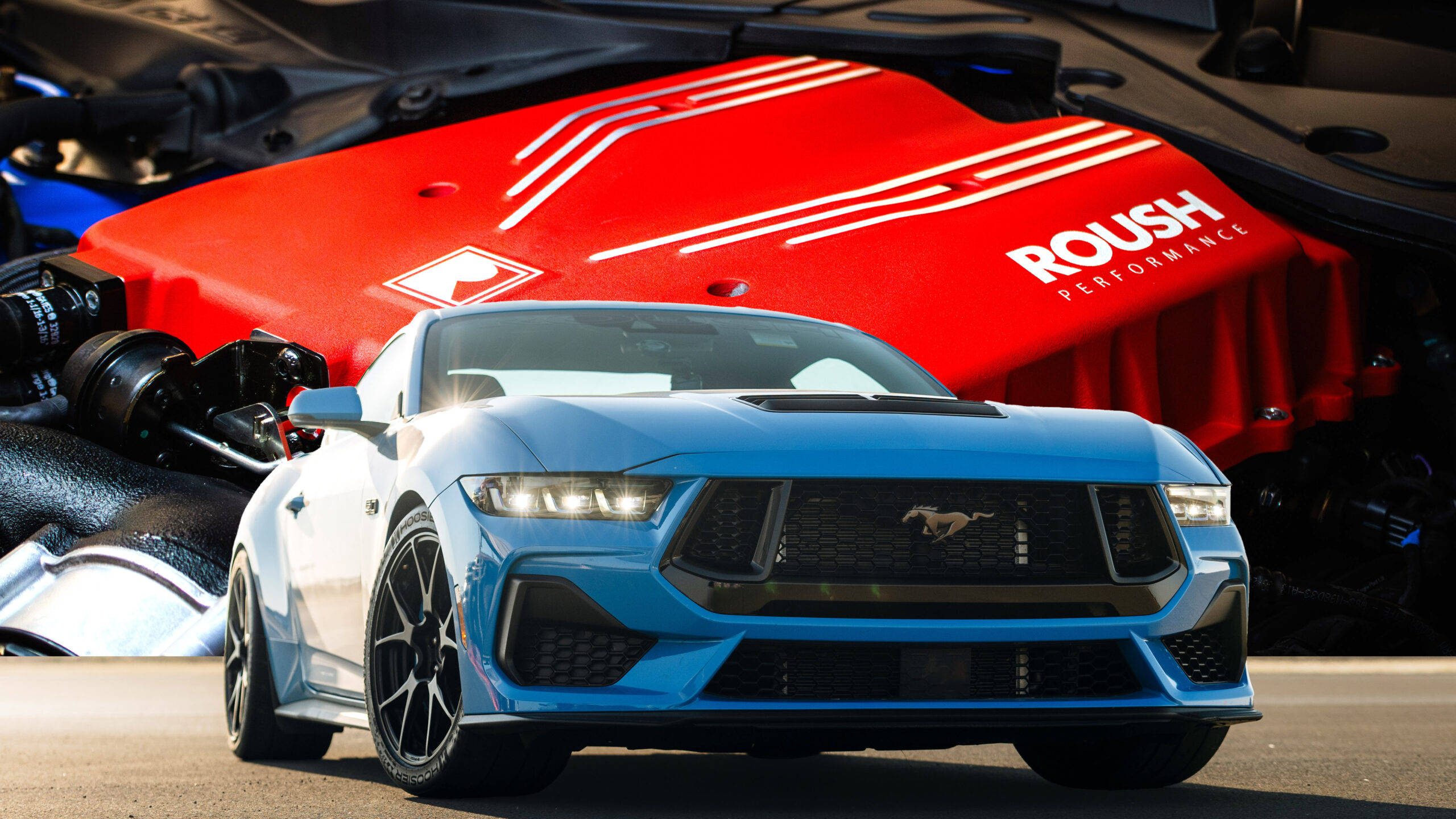 Ford’s Dark Horse SC makes 795 HP. Roush’s $10,339 kit makes 810