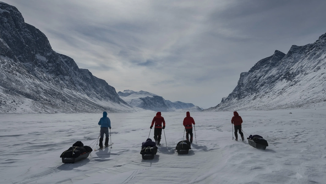 Arctic glacier trek mirrors Alaska’s glacial allure