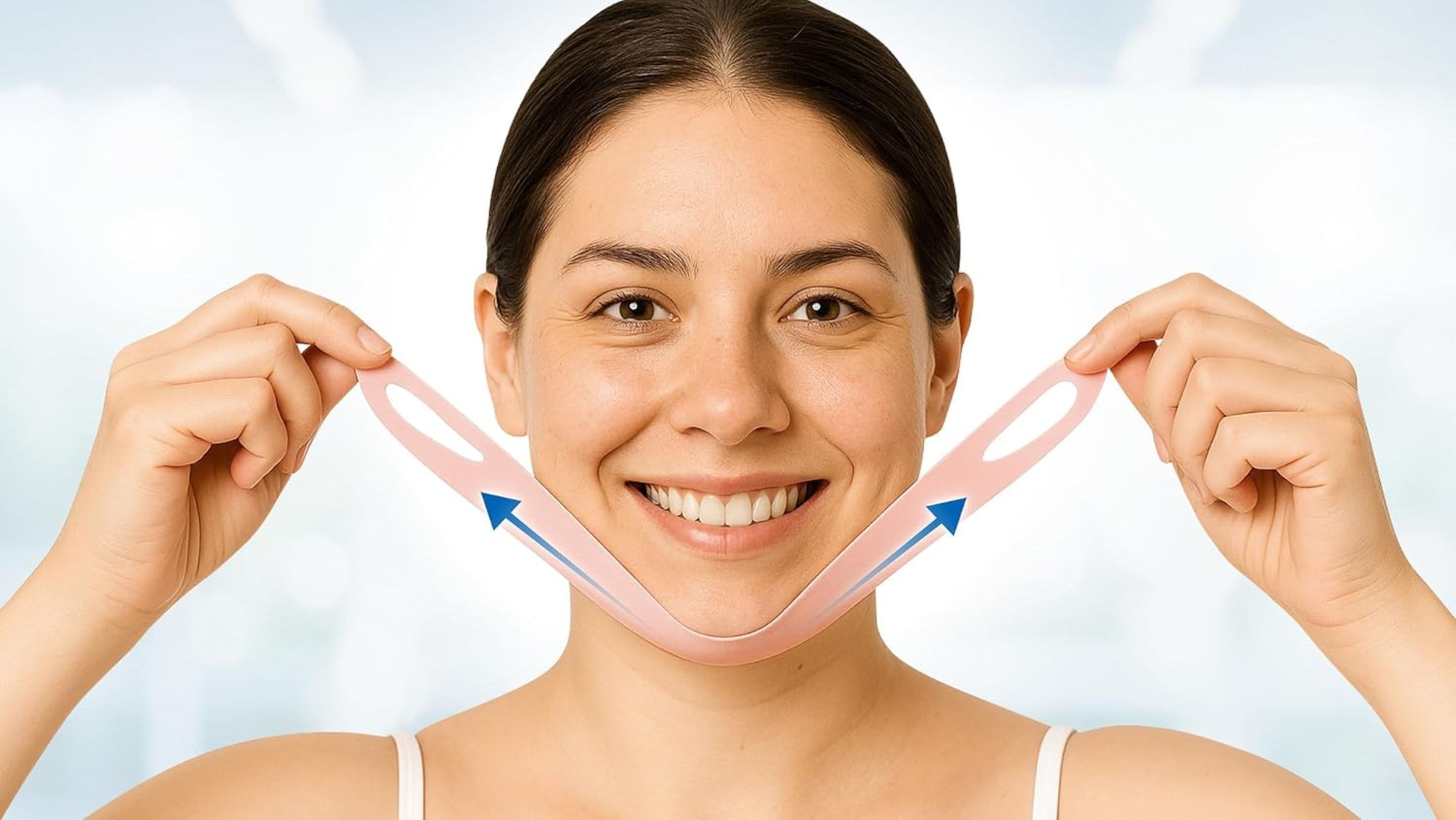 This jawline-lifting collagen mask is trending—and it’s 45% off