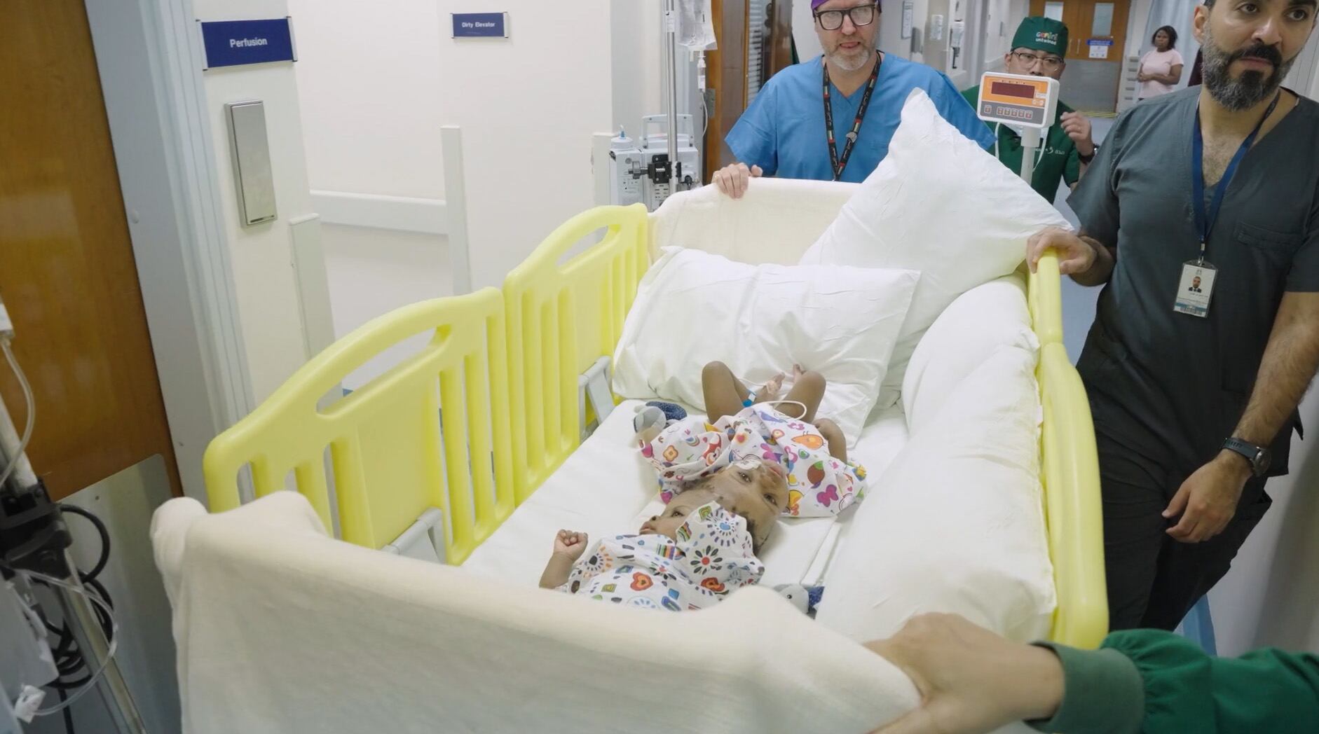 Conjoined twins named Mercy and Goodness separated after Abu Dhabi surgery