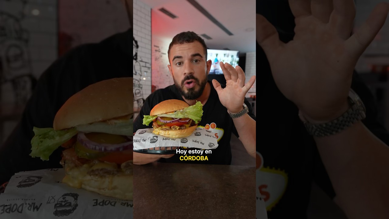 Las smash burgers en Córdoba de MR DOPE