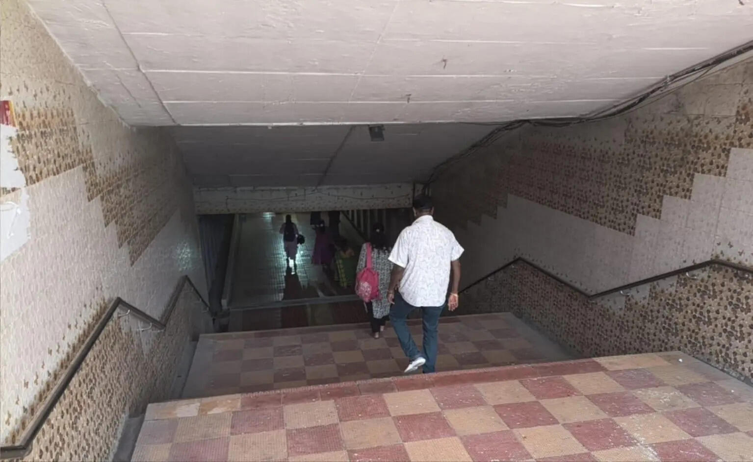 Perambur pedestrian subway in bad shape, reveals gap in basic upkeep