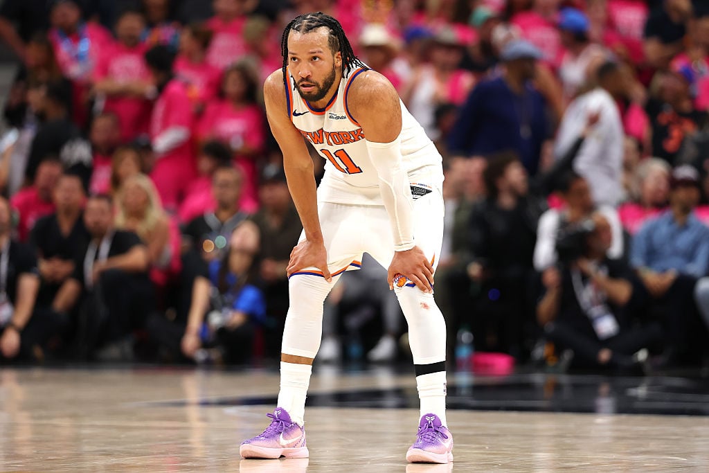 NBA investigating alleged courtside fan harassment of Jalen Brunson ...
