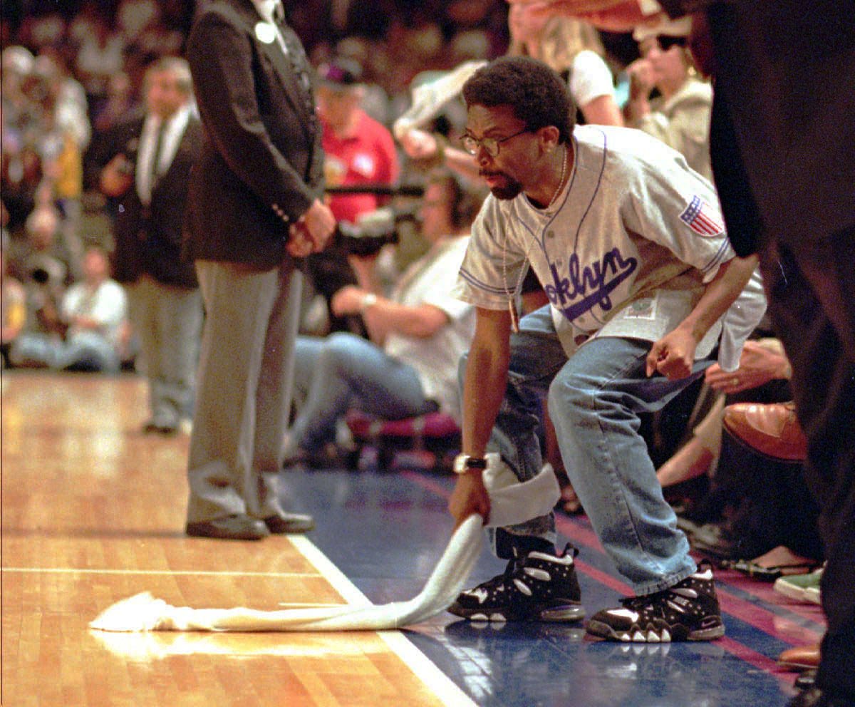 Spike Lee’s courtside looks are a love letter to the New York Knicks