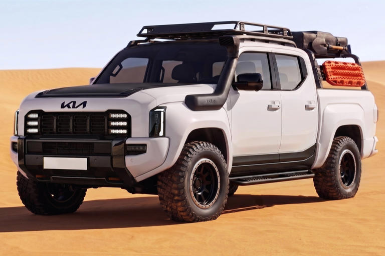 Kia Tasman 'correction kit' revealed to fix ute’s controversial design