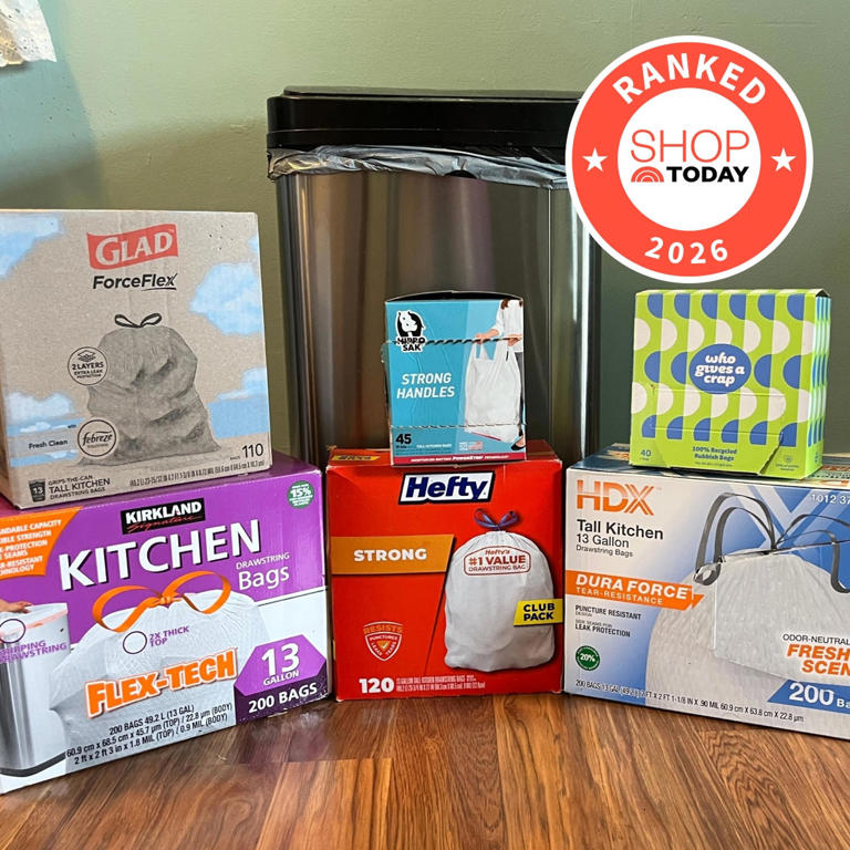 I tested kitchen trash bags for two months, these are the best: ranked