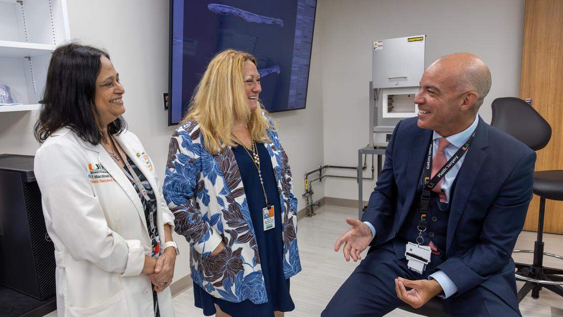 3D-printed bones? Science fiction comes to life at University of Miami ...