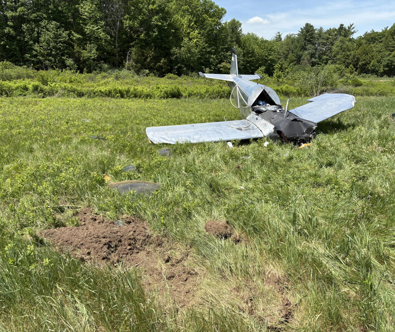 Pilot flown to hospital after NH small plane crash