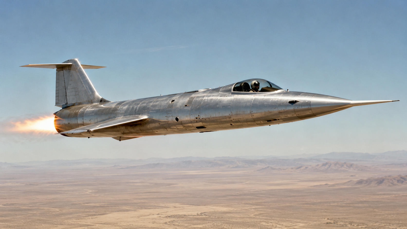 The F-104 Starfighter - Lockheed built a Mach 2 masterpiece with no mercy