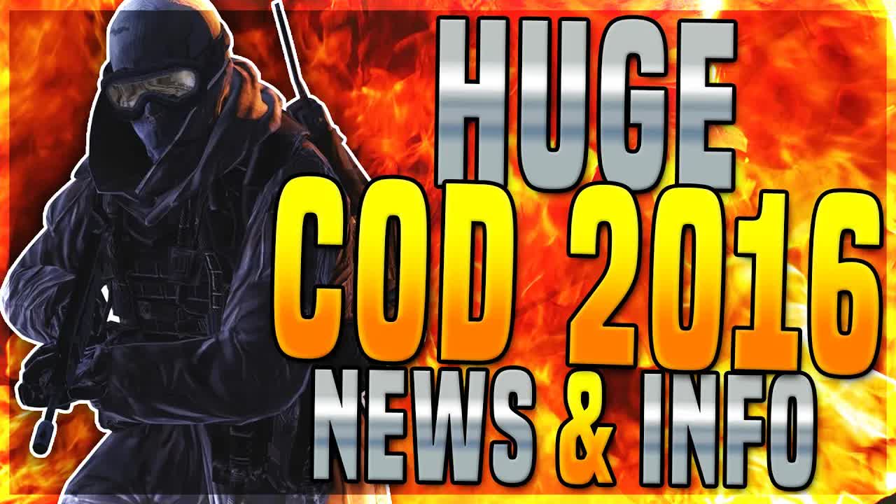 Call of Duty 2016: Leaked news/info? Advanced movement/specialists ...