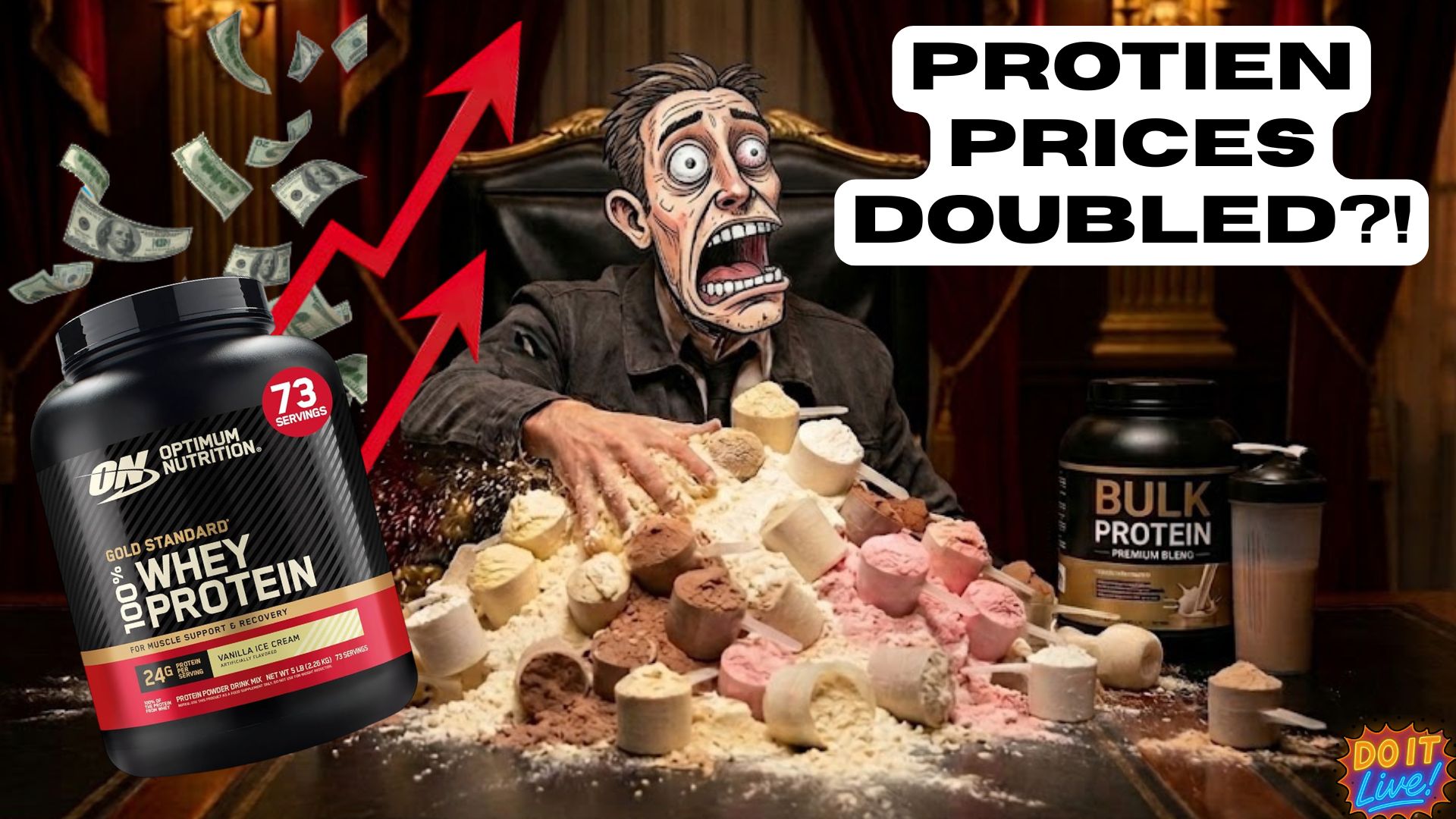 Why protein powder prices just doubled | Do it live!
