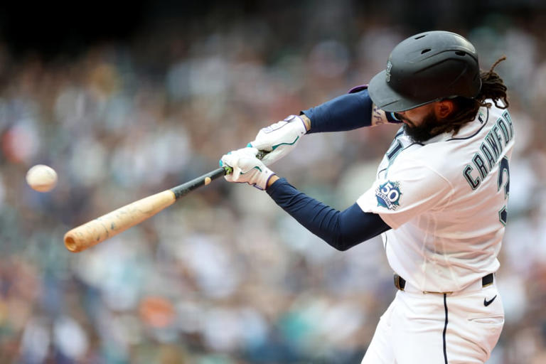 Red hot Seattle Mariners hit the road; Cal Raleigh set for rehab ...