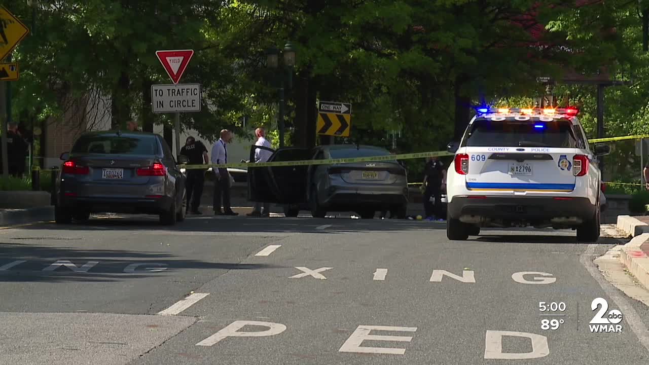 WMAR-2 News' Taylor Epps live in Towson after shooting on York Road