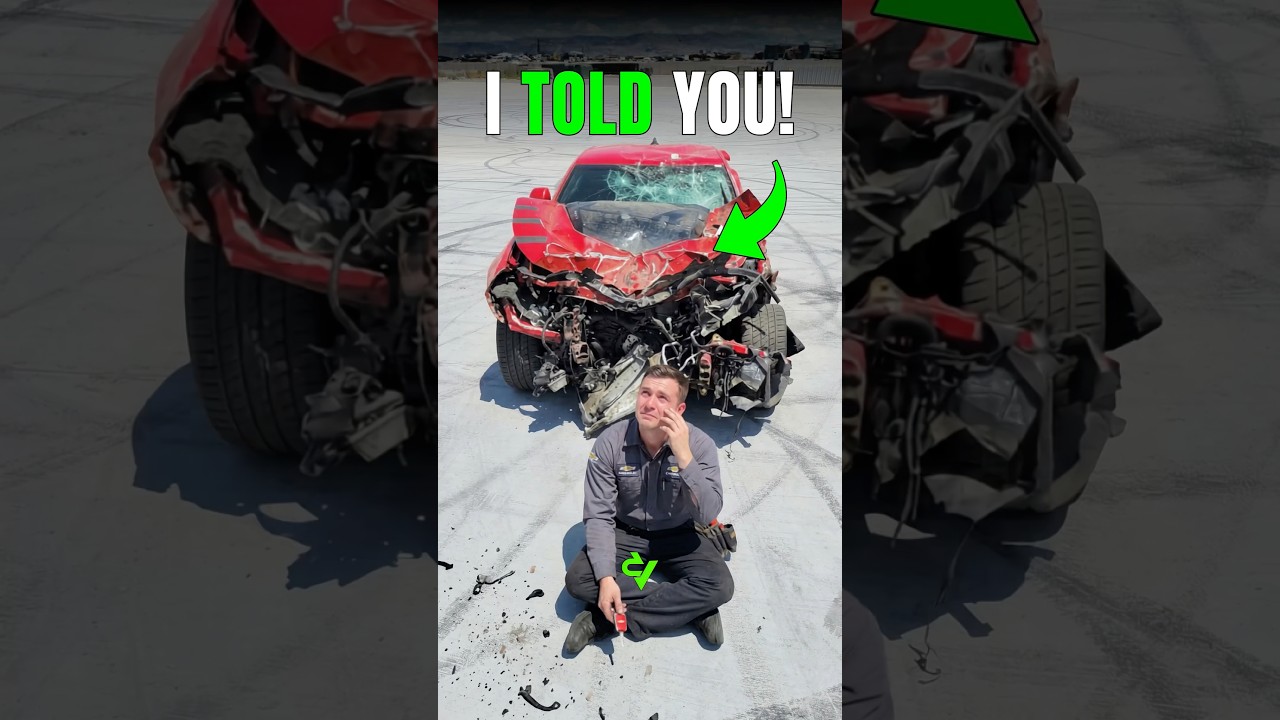 🟢 Rare Camaro ZL1 destroyed by dealership staff 😡