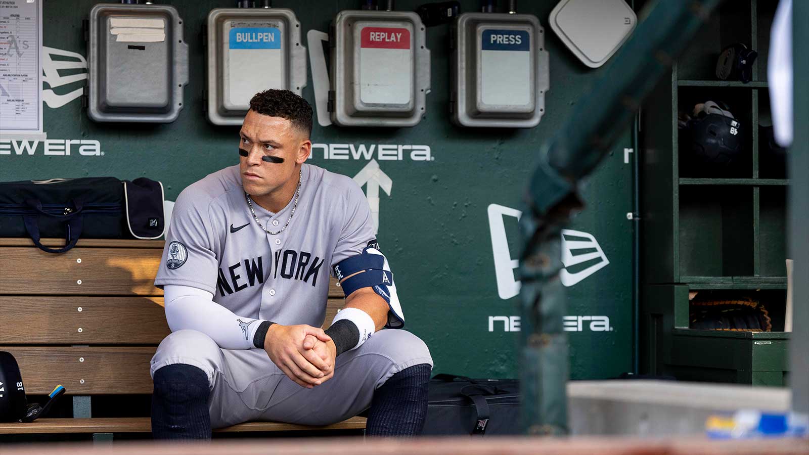 Michael Kay asks Aaron Judge DH question after another Yankees outfield ...