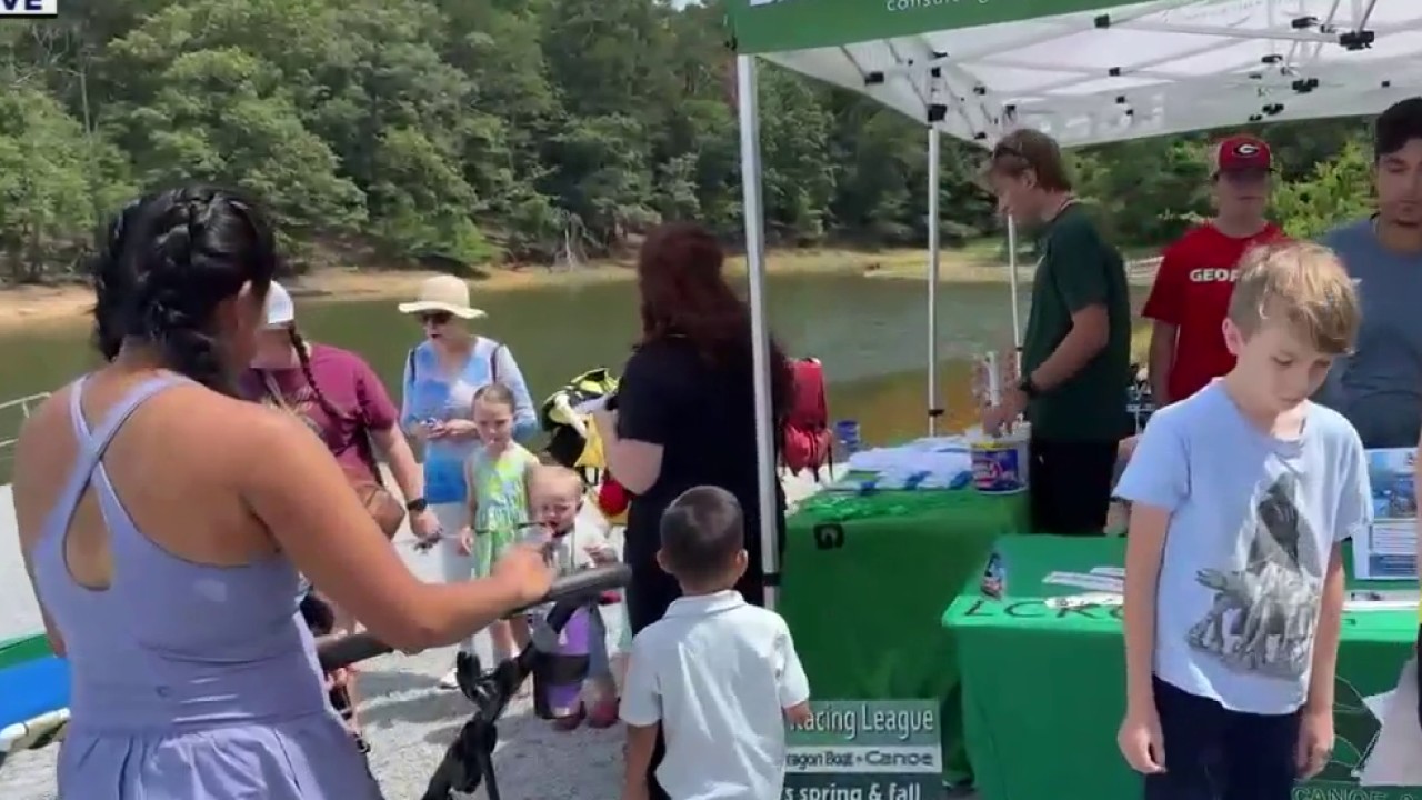 Lake Lanier's party in the park