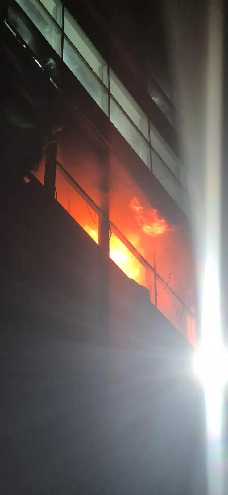 Tata Communications office fire injures two firefighters in Delhi