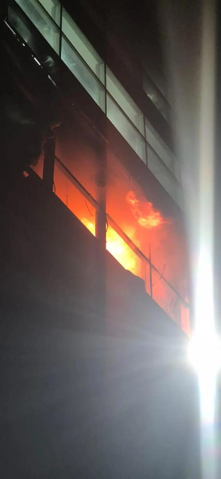 Tata Communications office fire injures two firefighters in Delhi