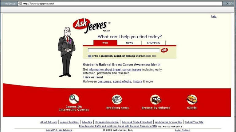 What happened to Ask Jeeves?