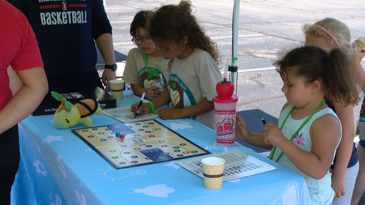 Girl Scouts, Pacers team up for basketball-themed STEM lessons