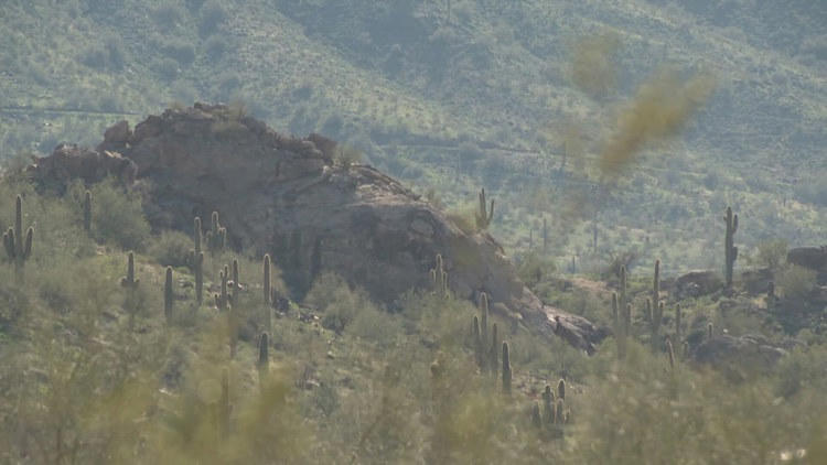 Man dies after falling 'significant distance' at South Mountain