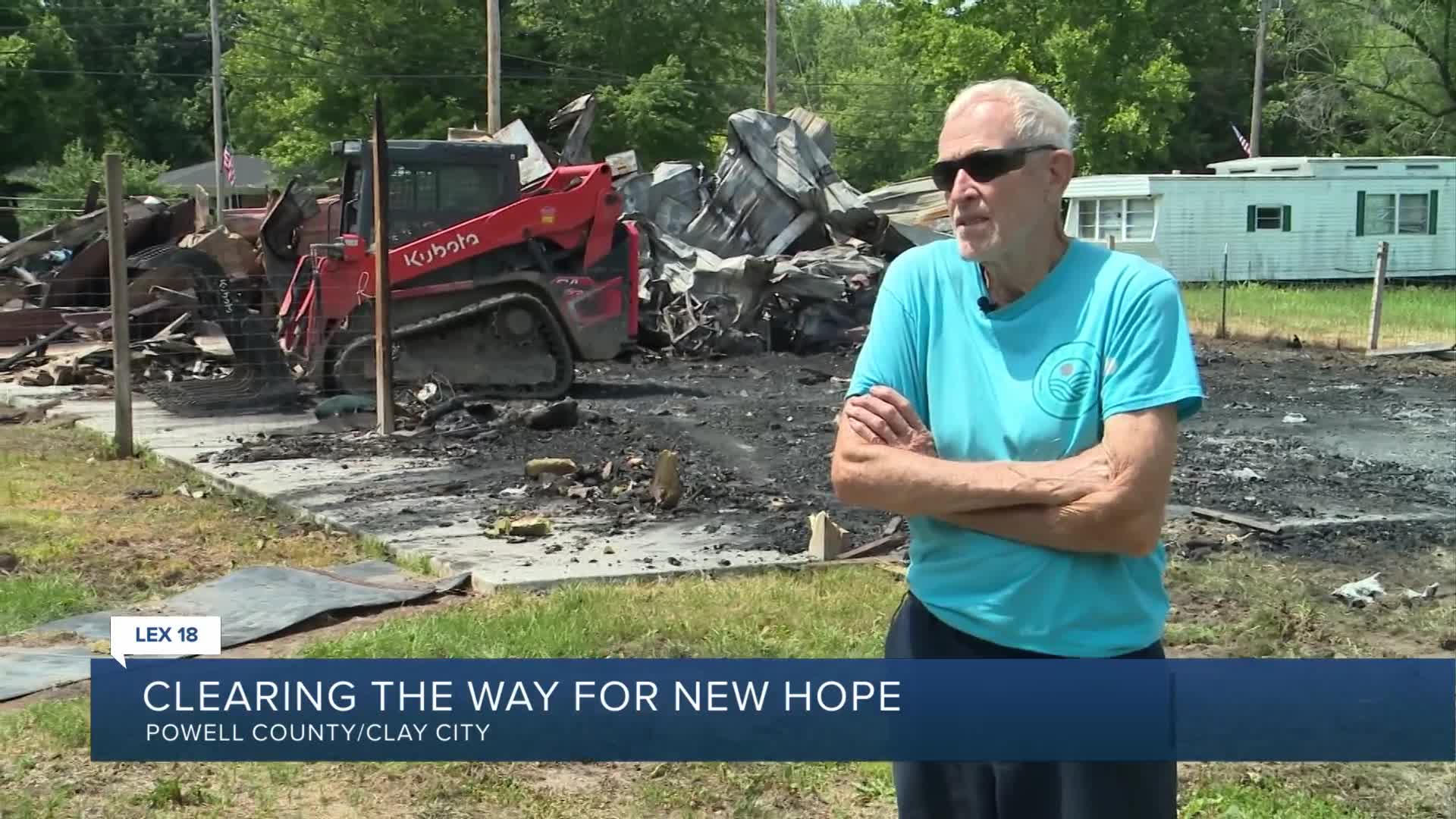 Clearing the way for new hope