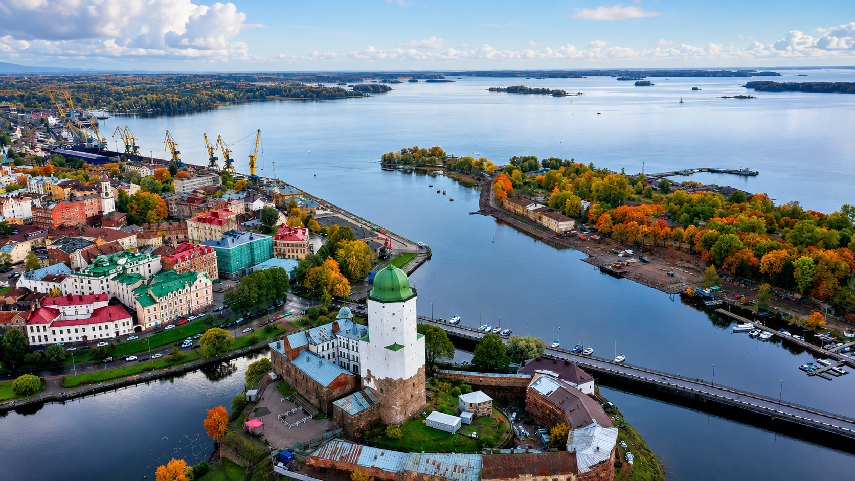 A medieval fortress town hidden near the Gulf of Finland