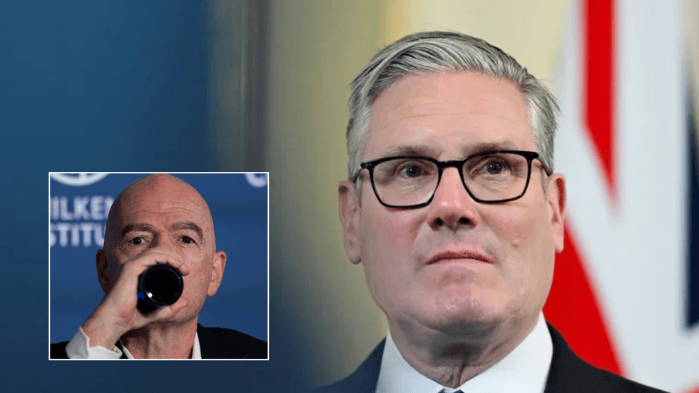 Sir Keir Starmer lays into FIFA claiming bottle ban for World Cup is ...