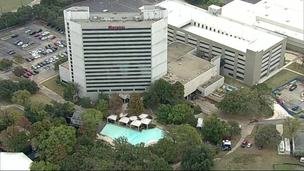 Arlington's historic Sheraton Hotel set to be imploded Saturday morning