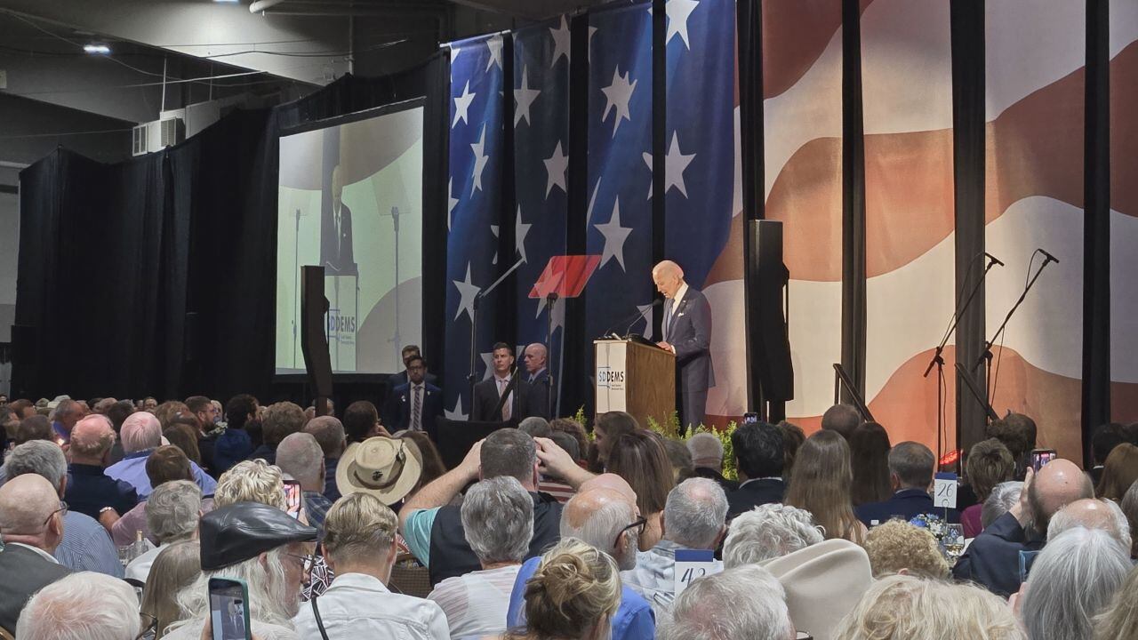 Former President Joe Biden addresses, endorses SD Dems at McGovern Day ...