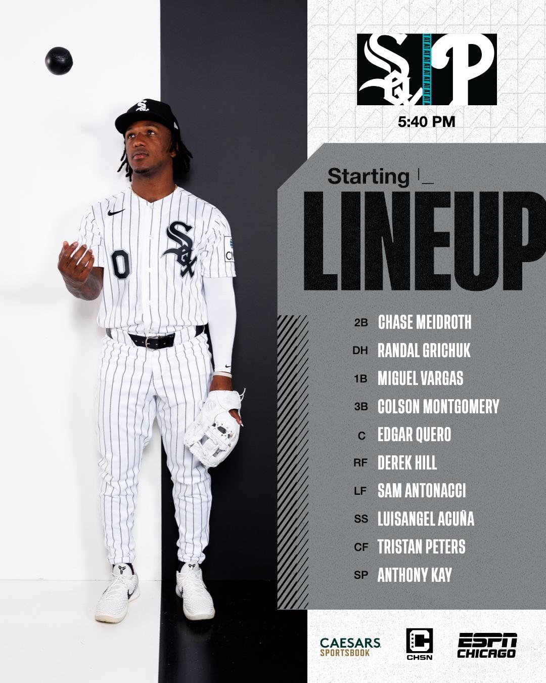 Game thread: White Sox (33-29) at Phillies (33-29)
