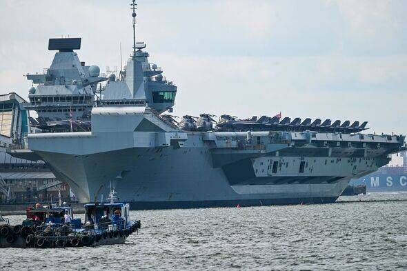 HMS Prince of Wales breaks down as UK's biggest warship left stranded ...