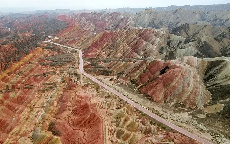 Chasing colors in Zhangye’s rainbow mountains
