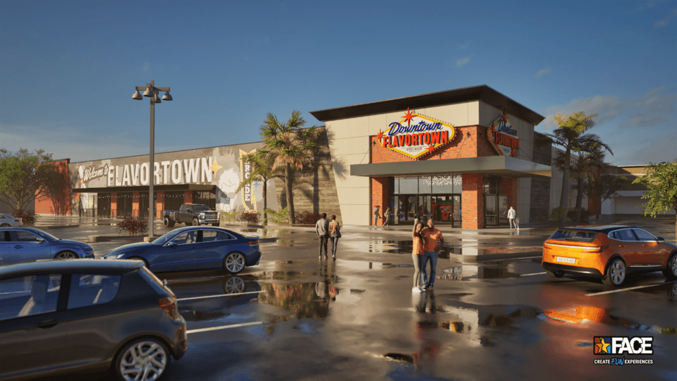 Guy Fieri’s Downtown Flavortown opens, featuring comfort food and craft ...