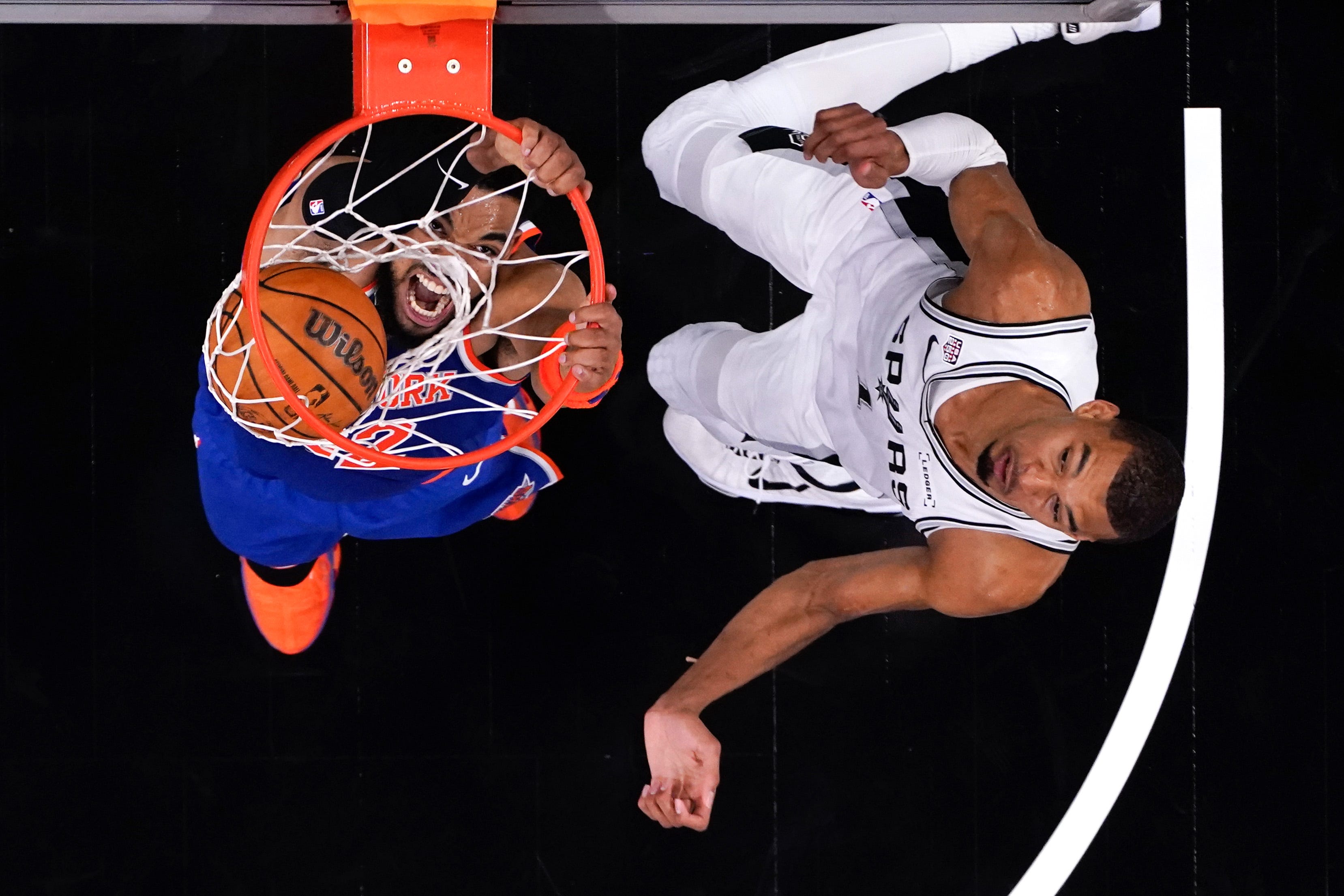 'Wemby is in shock.' Inside the NBA crew has blunt analysis at Knicks ...