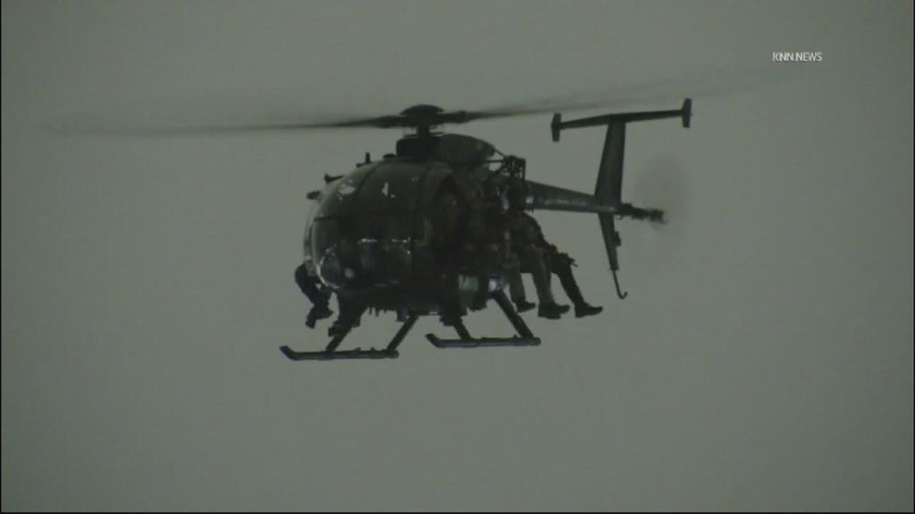 Military training operations continue in Los Angeles County neighborhoods
