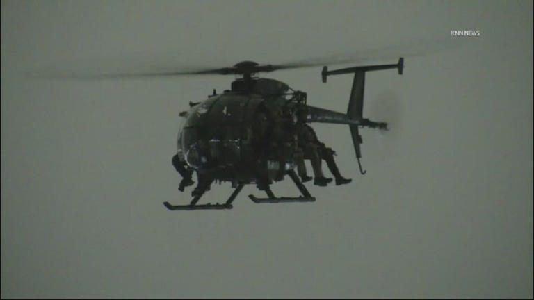 Military training operations continue in Los Angeles County neighborhoods