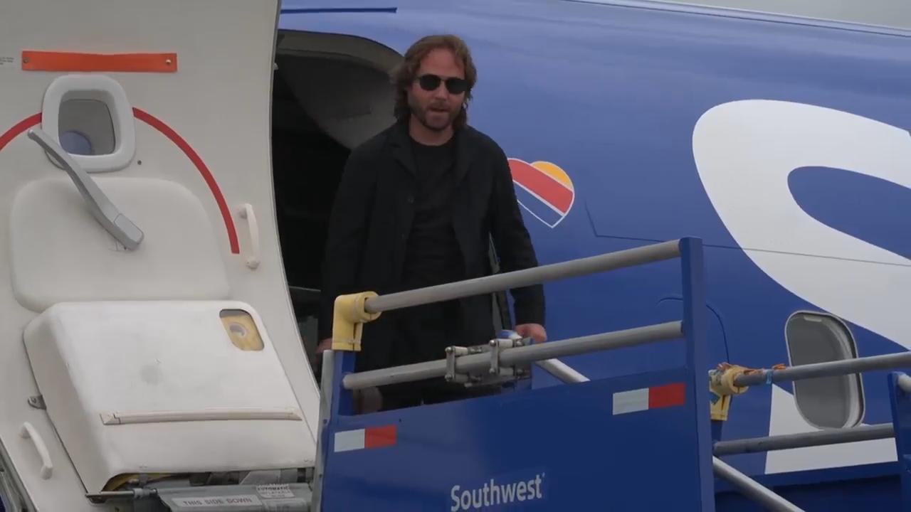 Pavel Nedved leads Czechia as they land in Dallas ahead of World Cup